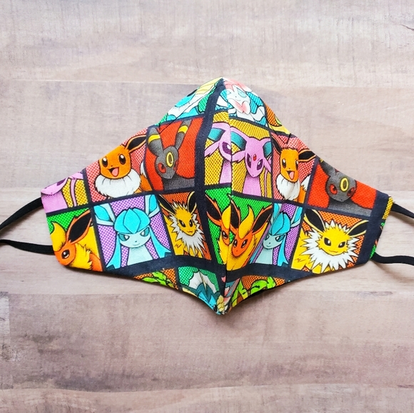 Handmade | Other | Face Mask Eevee Evolutions Flareon Umbreon | Poshmark